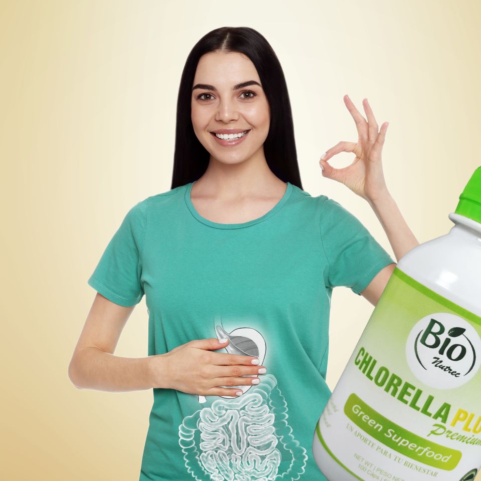 Salud Digestiva con Microalgas | Chlorella & Spirulina