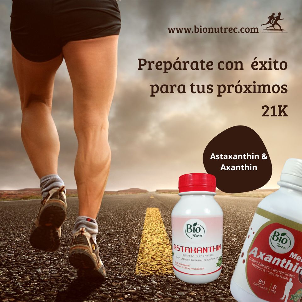 Salud Deportiva Con Astaxanthin & Spirulina